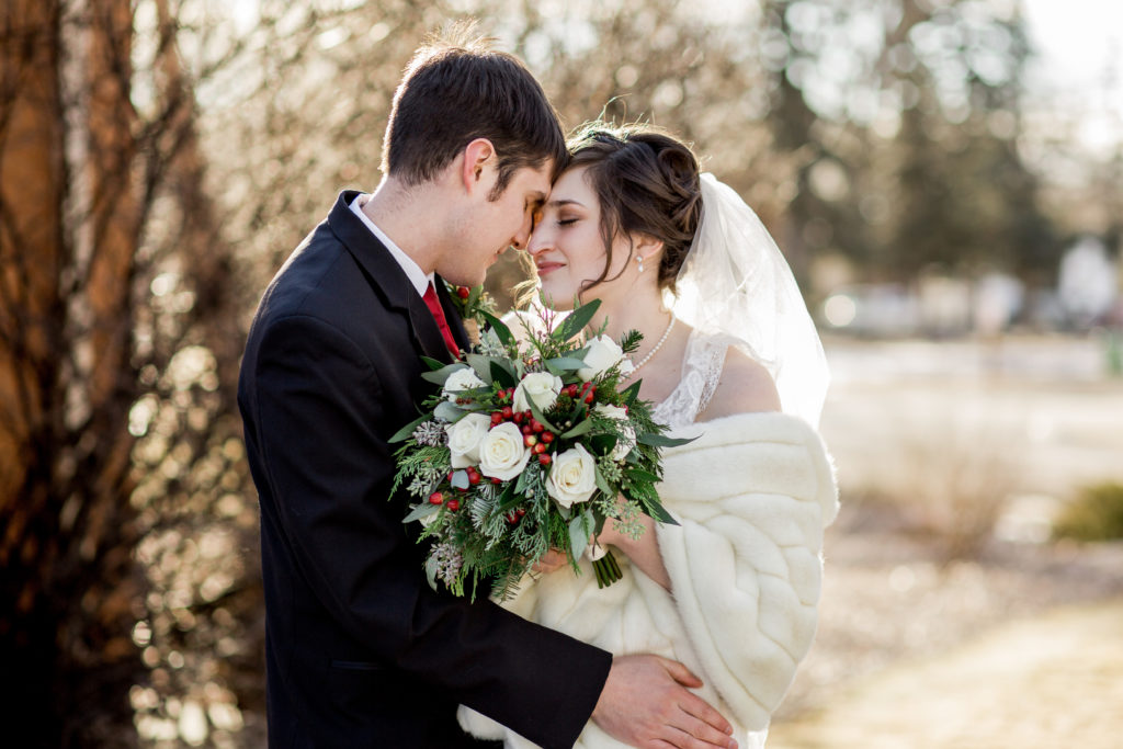 Married : Mr. and Mrs. Shuster | Winter Wedding in Laramie, Wyoming by ...